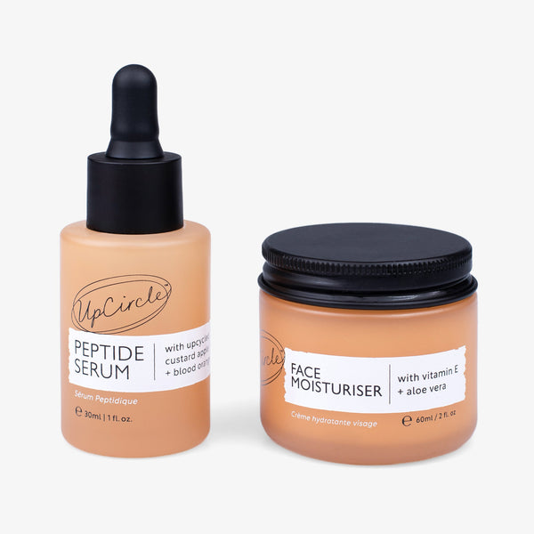 Elasticity Boosting Duo: Moisturizer & Peptide Serum Set - UpCircle